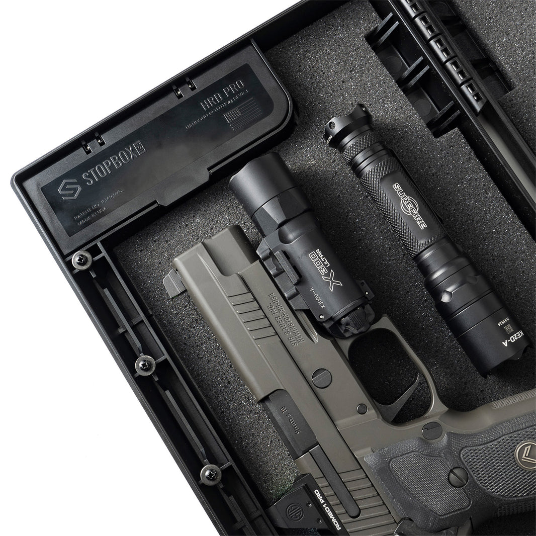 StopBox® Instant-Access Handgun Retention Device – StopBox USA™