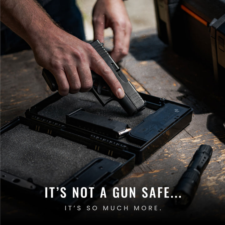 StopBox® Instant-Access Handgun Retention Device – StopBox USA™