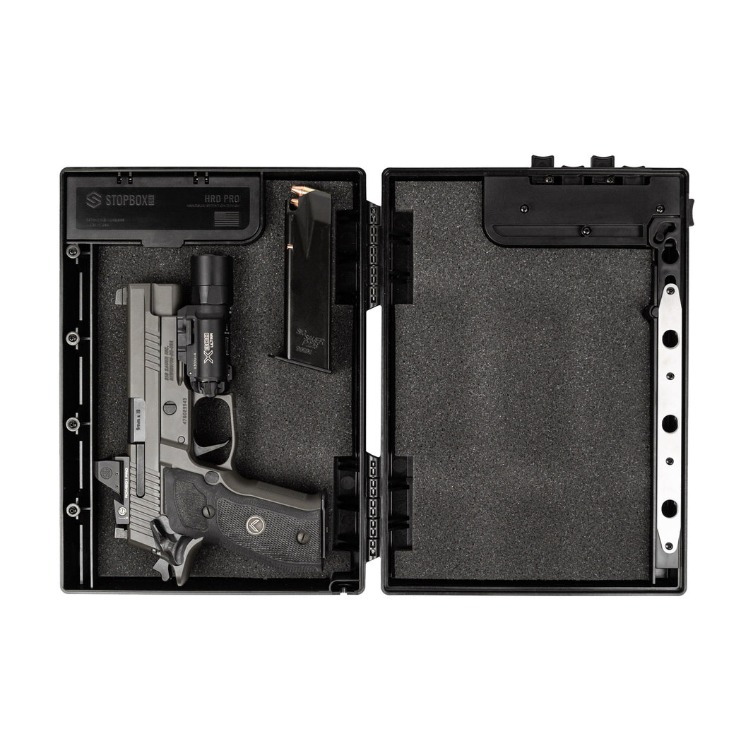 StopBox® Instant-Access Handgun Retention Device – StopBox USA™