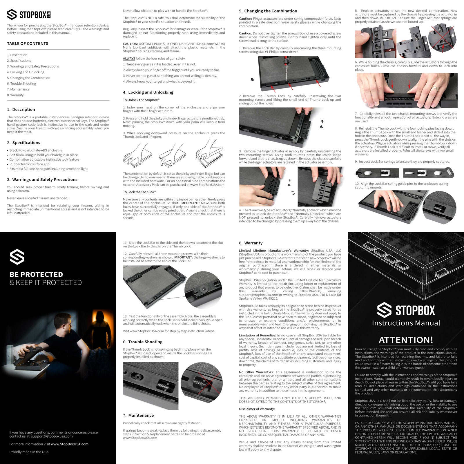 StopBox PRO Instructions#N# – StopBox USA™