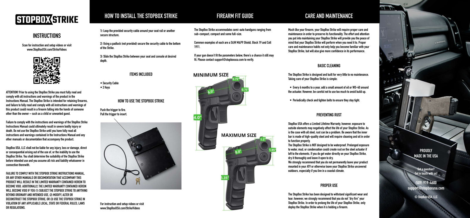 Instruction Manuals – StopBox USA™